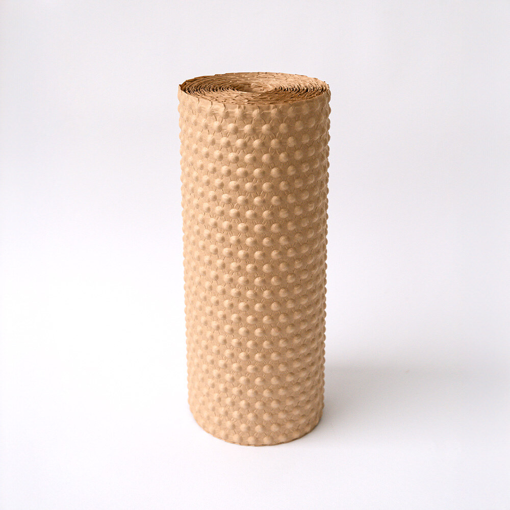 PapairWrap / discover sustainable bubble wrap made from paper